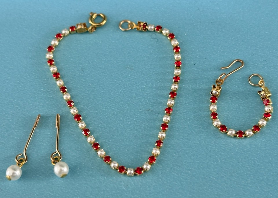 Vintage Doll Jewelry Lot Madame Alexander Cissy Ideal Miss Revlon Toni ...