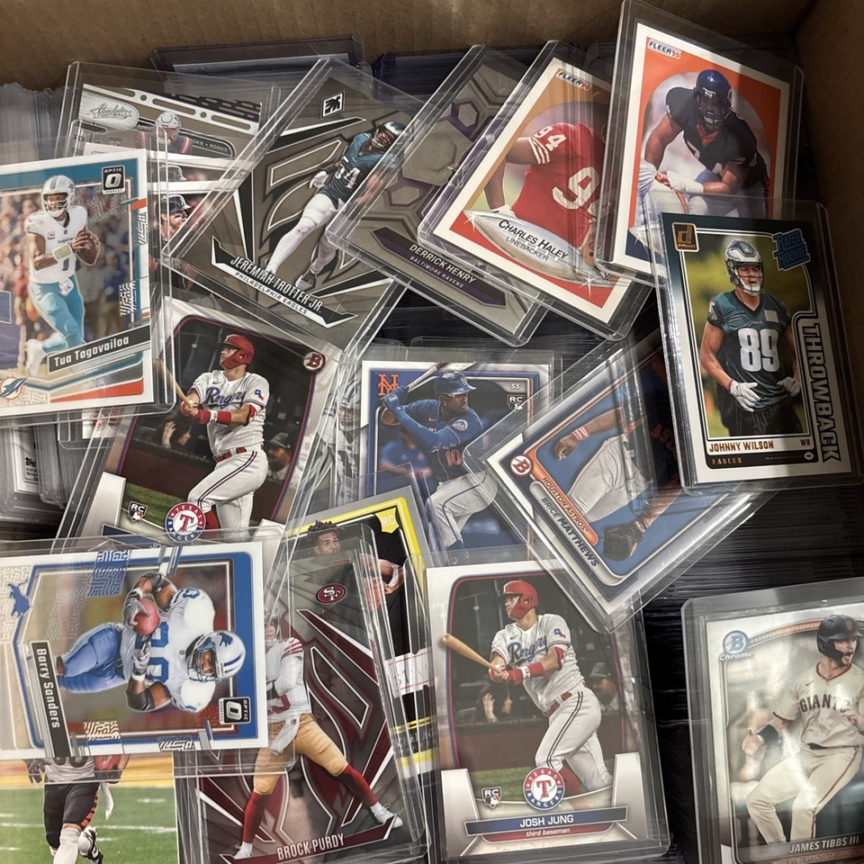 Huge Sports Card Lot! Refractors Rookies Vets Stars Baseball, NFL, Nba, MLB | eBay