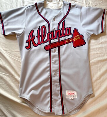 Dale Murphy - Atlanta Braves - Wilson Jersey (missing nameplate) - M ...