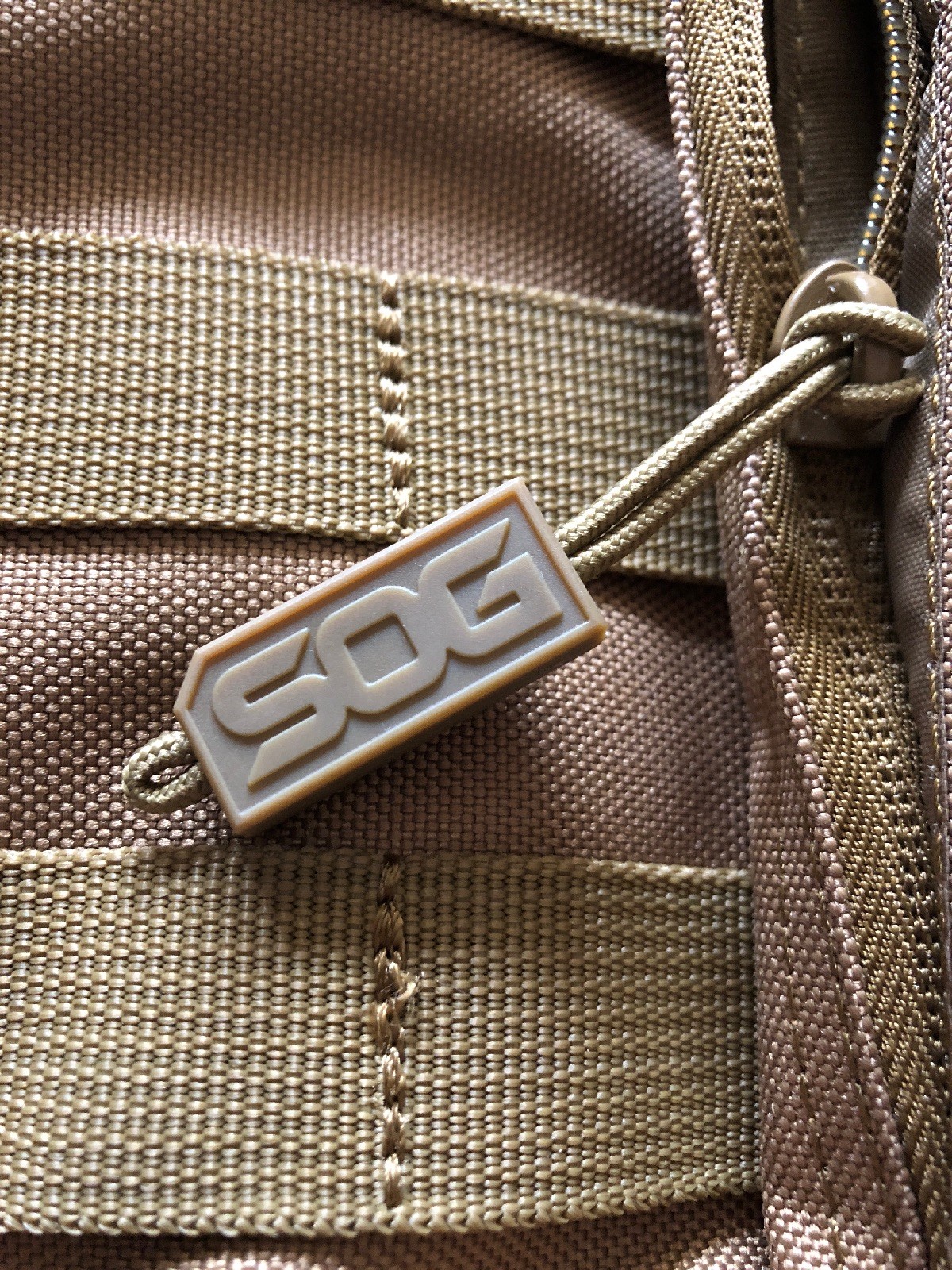 Day Pack Molle Bag SOG Tactical Ninja Day Backpack Desert Tan Brown ...