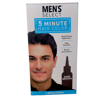 Men's Select 5 Minute Hair Color Dye DARK BRWON | eBay
