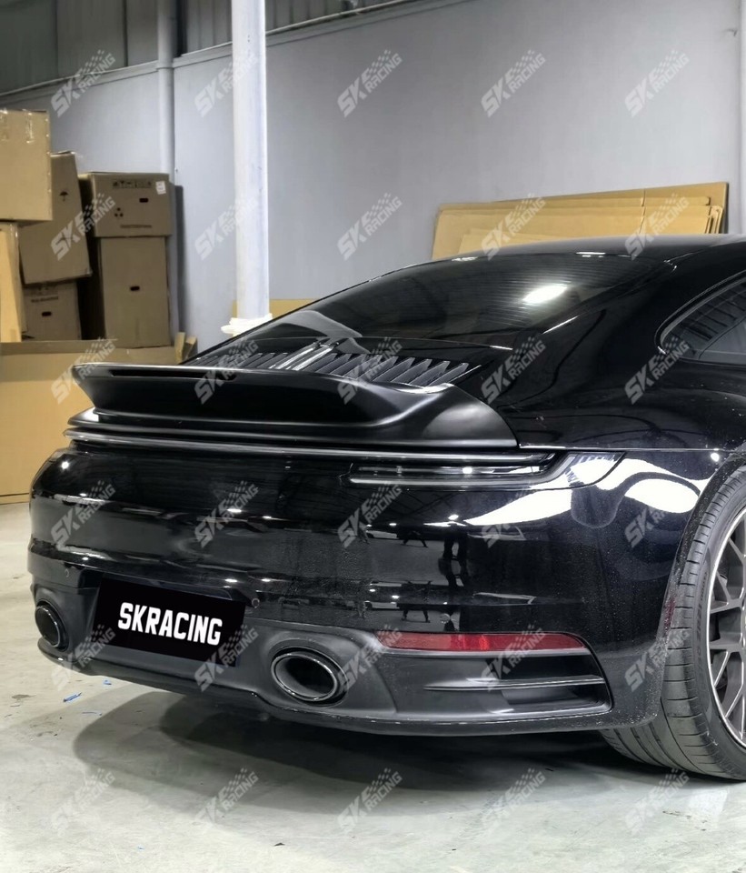 Unpainted Ducktail Rear Trunk Spoiler Wing For Porsche Carrera 911 992 ...