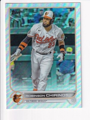 2022 Topps Update Robinson Chirinos Rainbow Foil Baltimore Orioles # ...