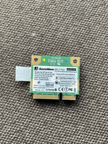 Medion Akoya E7214 AzureWave RTL8191SE Wifi WLAN Karte | eBay.de