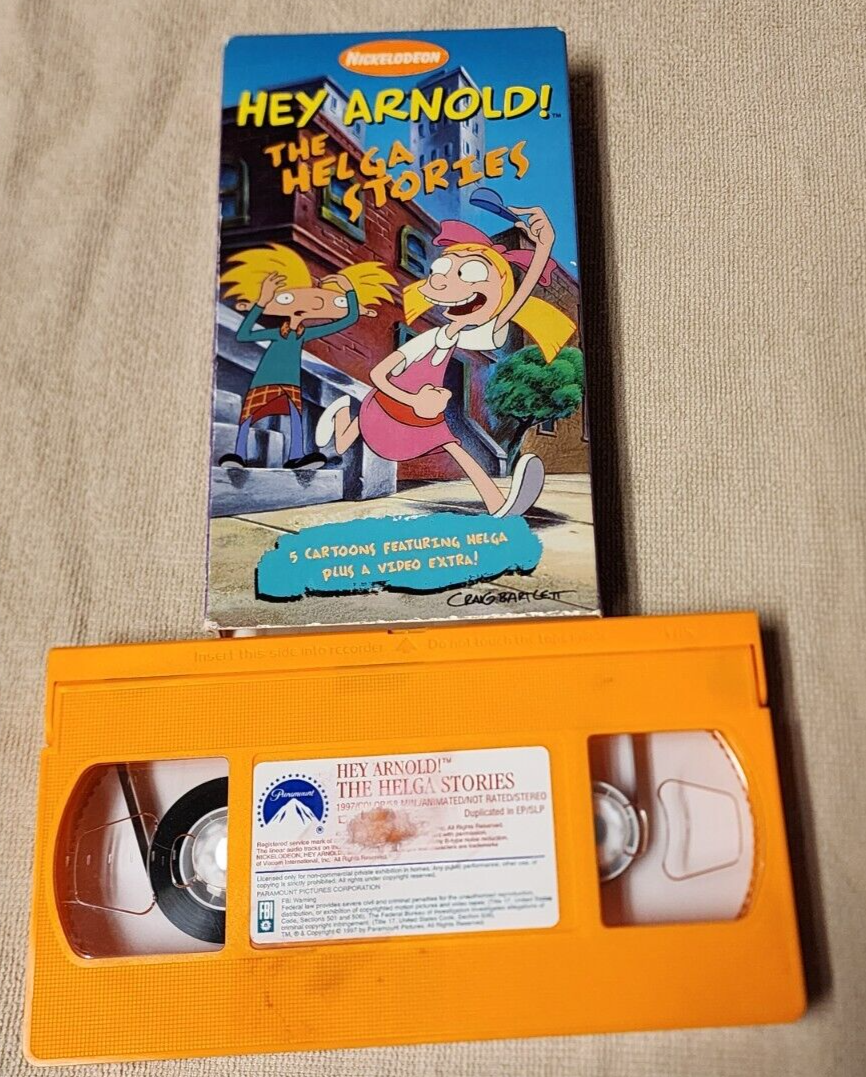 Hey Arnold - The Helga Stories (VHS, 1997) for sale online | eBay