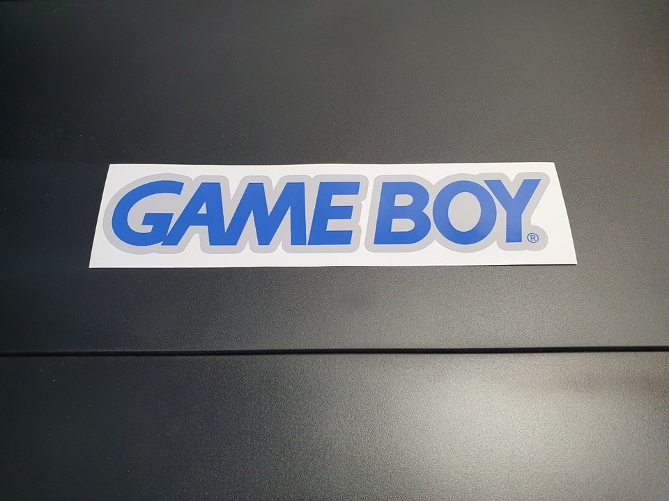 GAMEBOY STICKER GAME BOY STICKER GAMEBOY LOGO STICKER | eBay