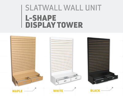 Display Cases - Slat Wall