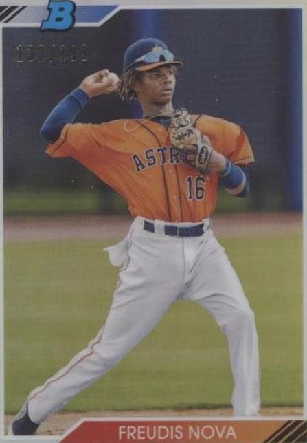 2020 Bowman Heritage - Chrome Prospects Freudis Nova #92CP-FN Refractor ...