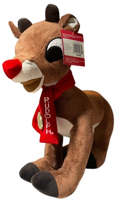 Dan Dee Rudolph the Red-Nosed Reindeer Large Jumbo 20" Standing Plush ...