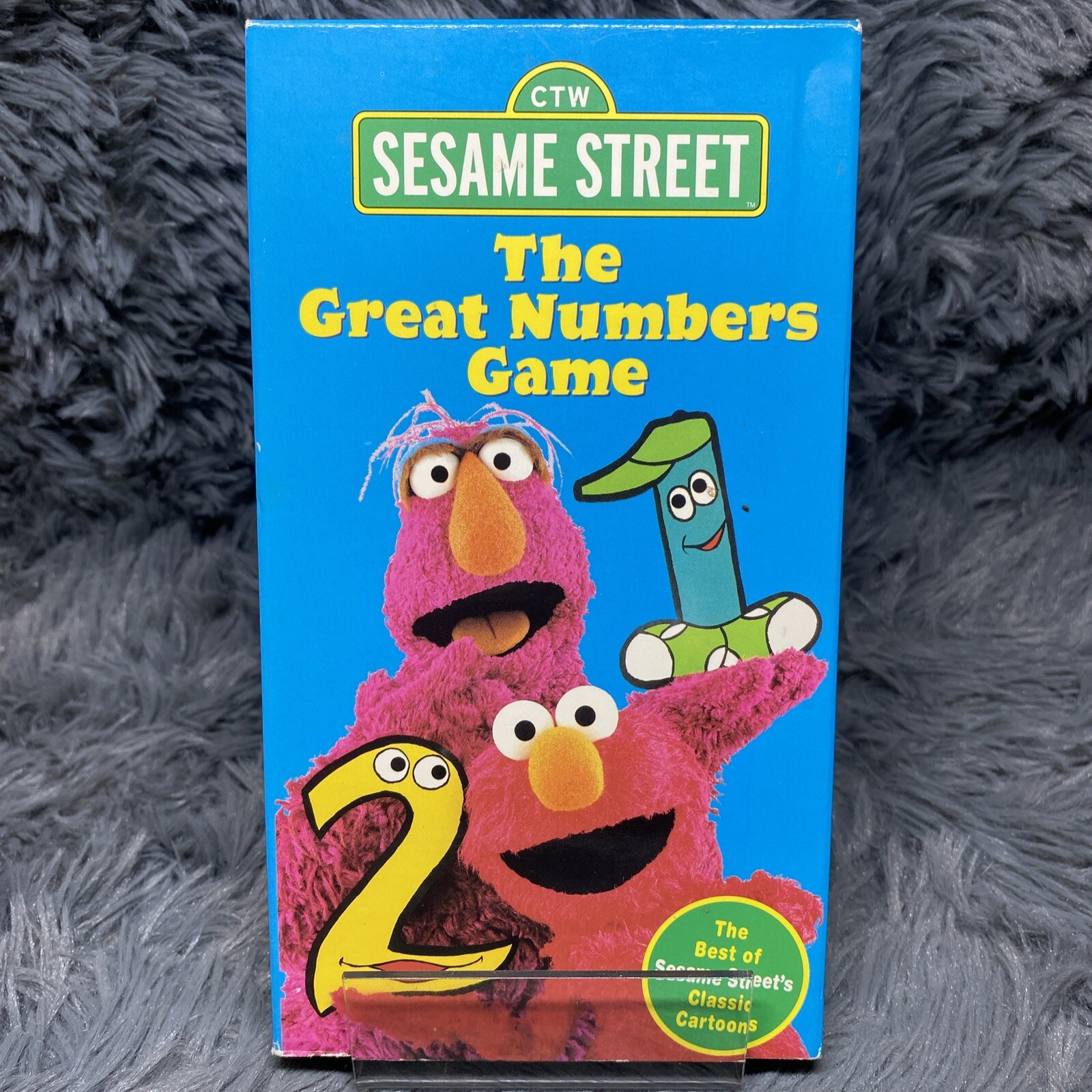 Sesame Street - The Great Numbers Game VHS 1998 Classic Cartoon Movie ...