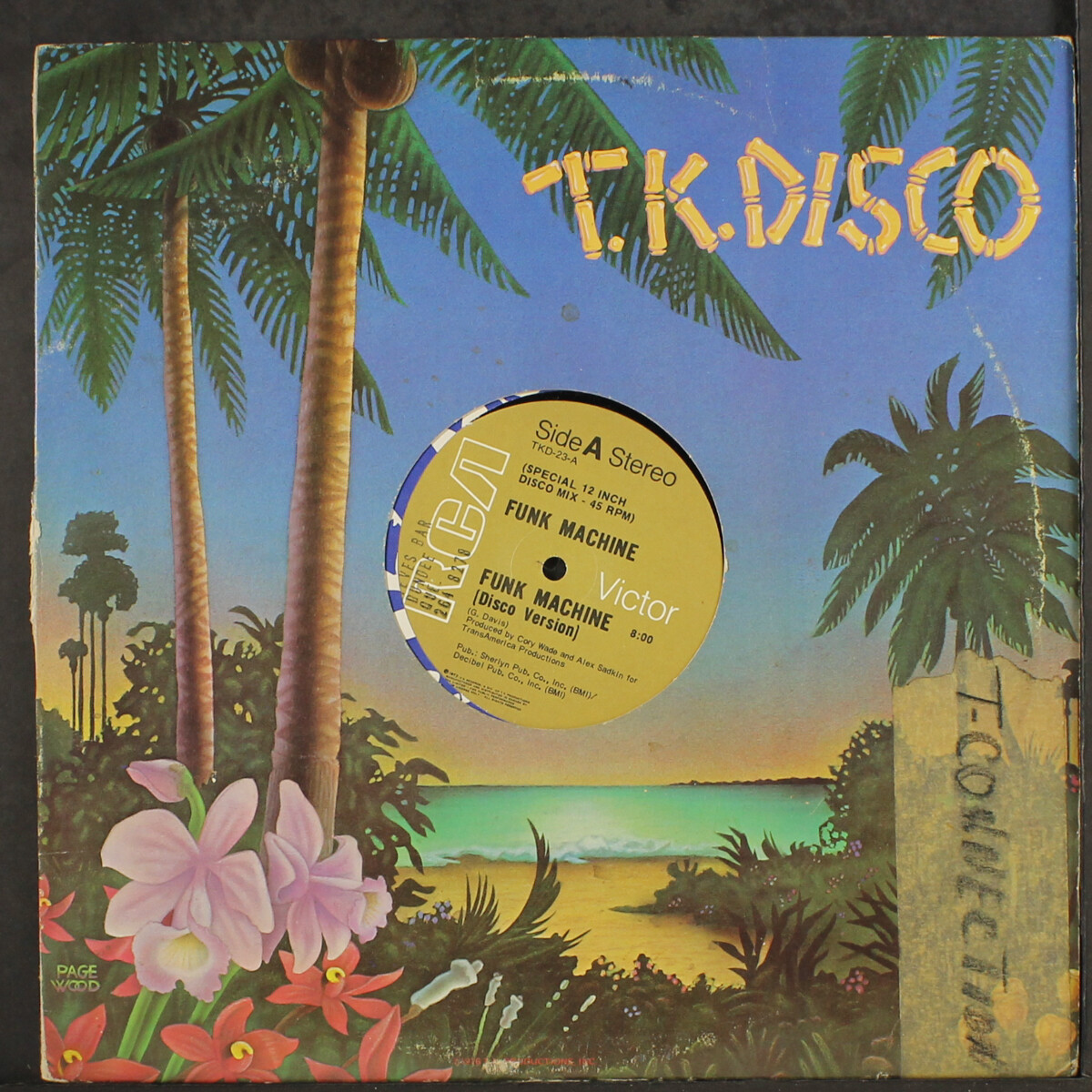 FUNK MACHINE: funk machine RCA 12" Single 33 RPM | eBay