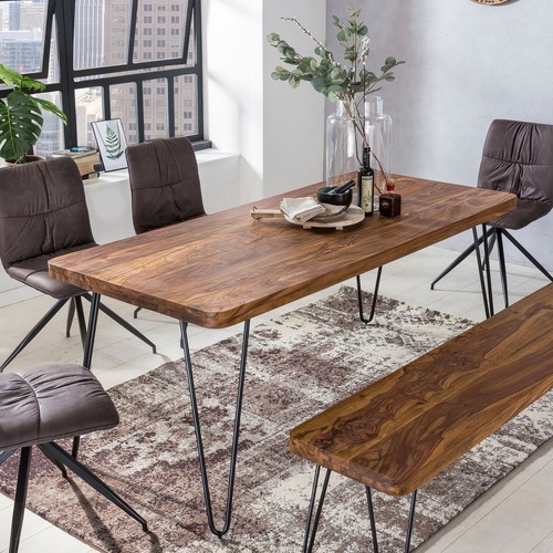 Faszinierend Tisch Sheesham Holz Bild