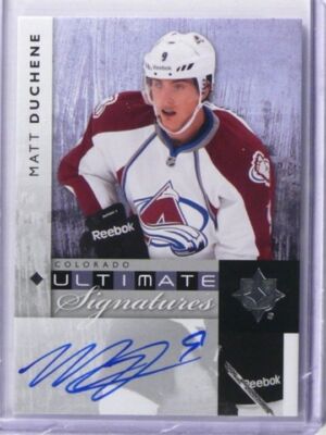 11-12 Ultimate Collection Signatures Matt Duchene auto autograph #US-MD ...