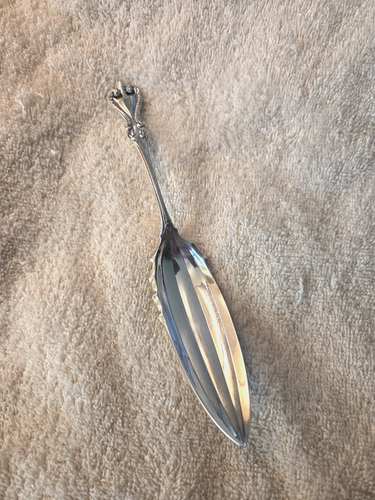 OLD COLONIAL by TOWLE sterling silver JELLY ROLL CAKE SERVER Fluted ...
