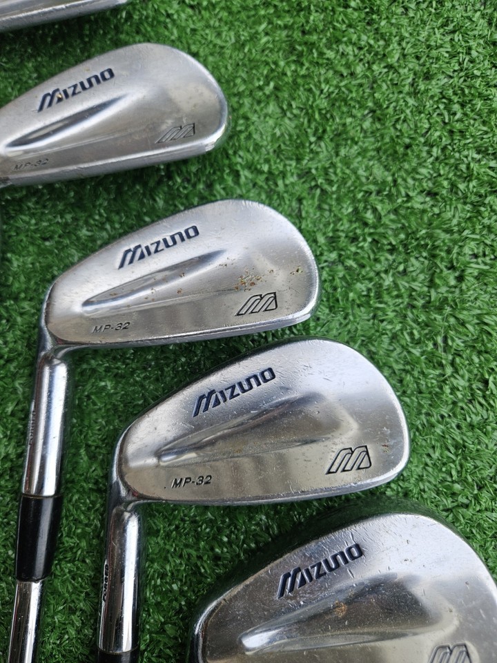 Mens Mizuno MP-32 Golf Club Irons Set 4-9,P Left Handed Dynamic Gold | eBay