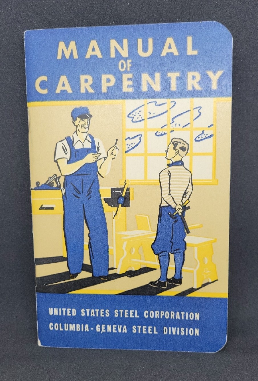 Vintage Manual of carpentry booklet american steel & wire USS Steel | eBay