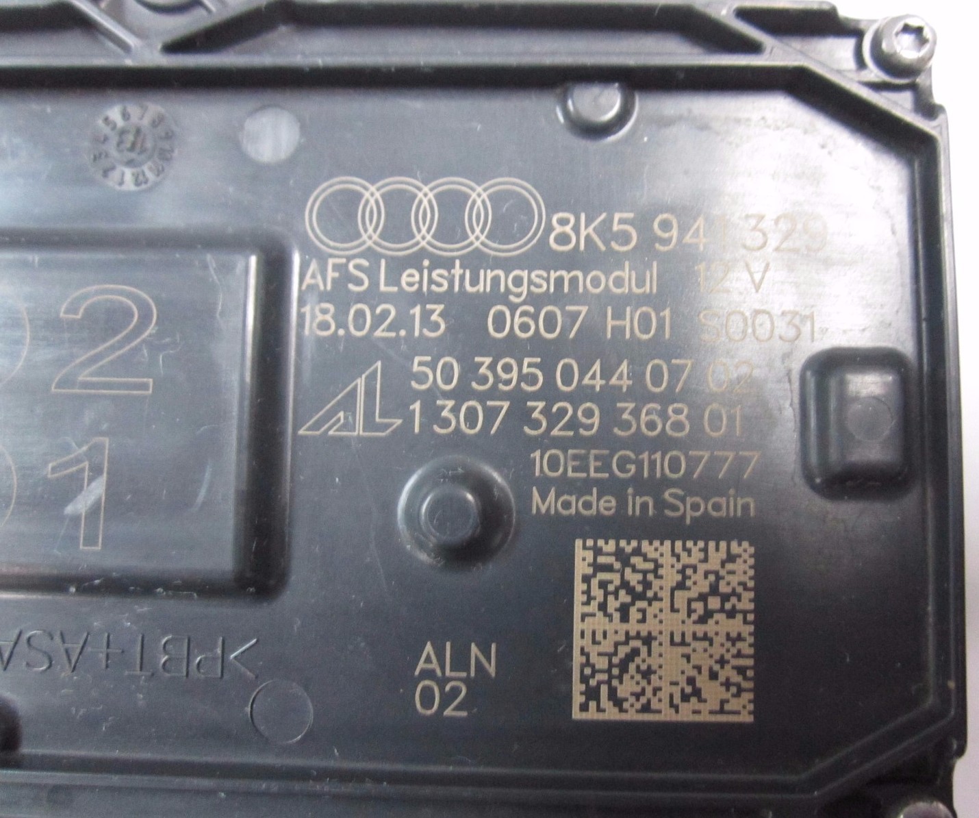 2013-2017 AUDI A4 S4 A5 S5 OEM XENON CONTROL MODULE 8K5 941 329 ⭐S3⭐ | eBay
