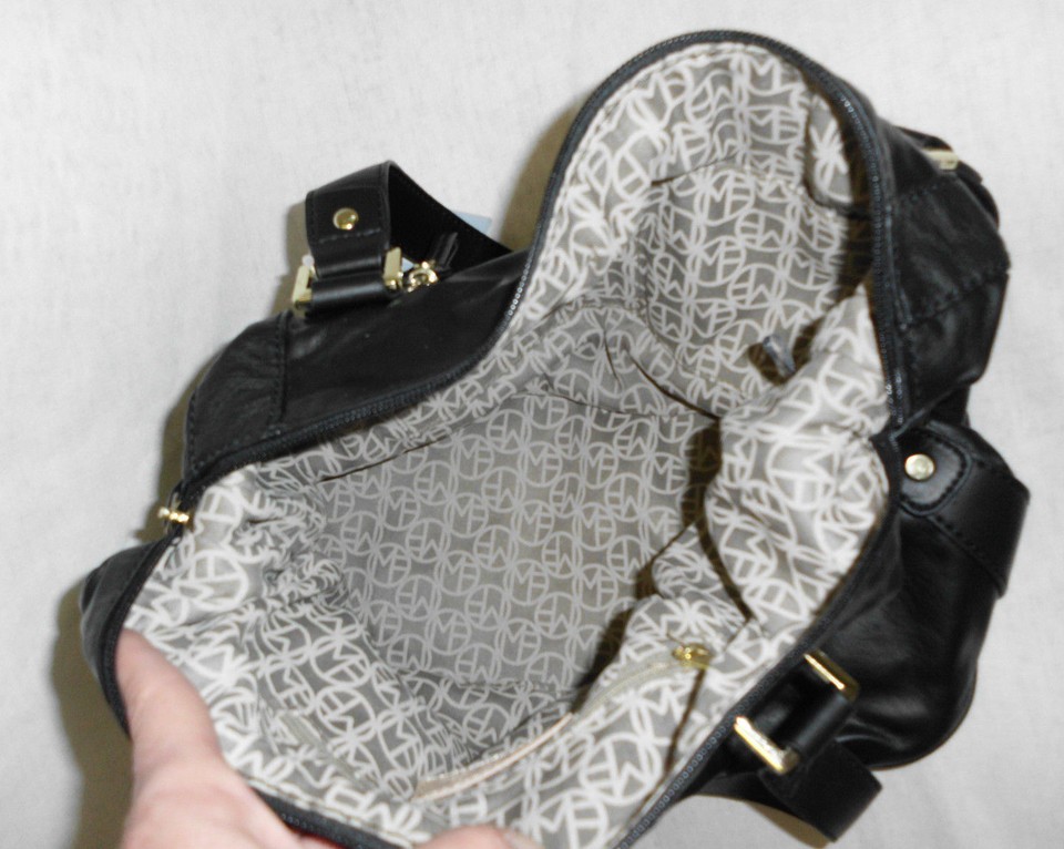 Marc Fisher Embellished Box Satchel NWT 15" X 10" X 7" Strap Drop 8.75 ...