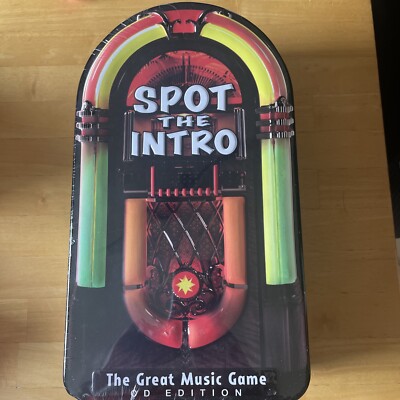 🎶 SPOT THE INTRO FAMILY MUSIC QUIZ PARTY GAME . Brand new in packaging ...
