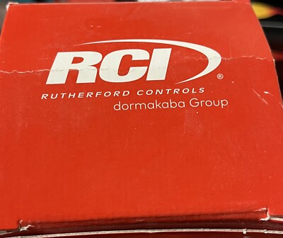 New Rutherford Controls RCI 918NRE-MOx40 Mushroom Button – Red EXIT ...
