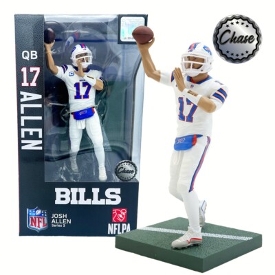 NFL Series 3 Buffalo Bills Josh Allen Action Figure Chase 672781351123 ...
