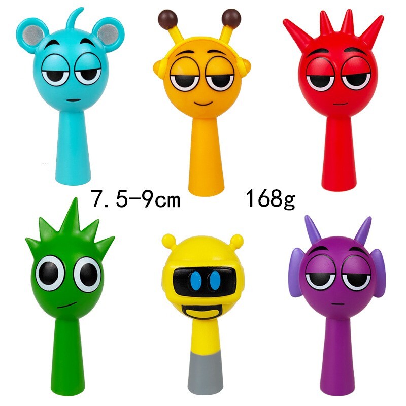 12PC Sprunki Rhythm Box Game Action Toy Game Action Figures Toy ...