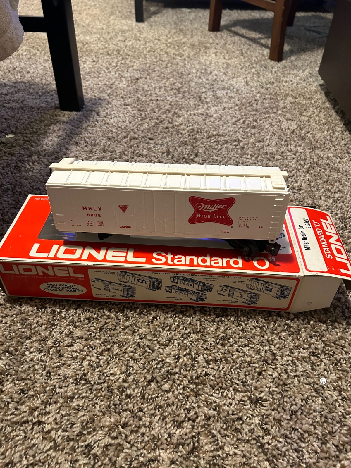 Lionel miller beer reefer 6-9802 | eBay