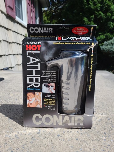 Conair Instant Hot Lather Shaving Cream Machine CHROME Model HLM11L New ...