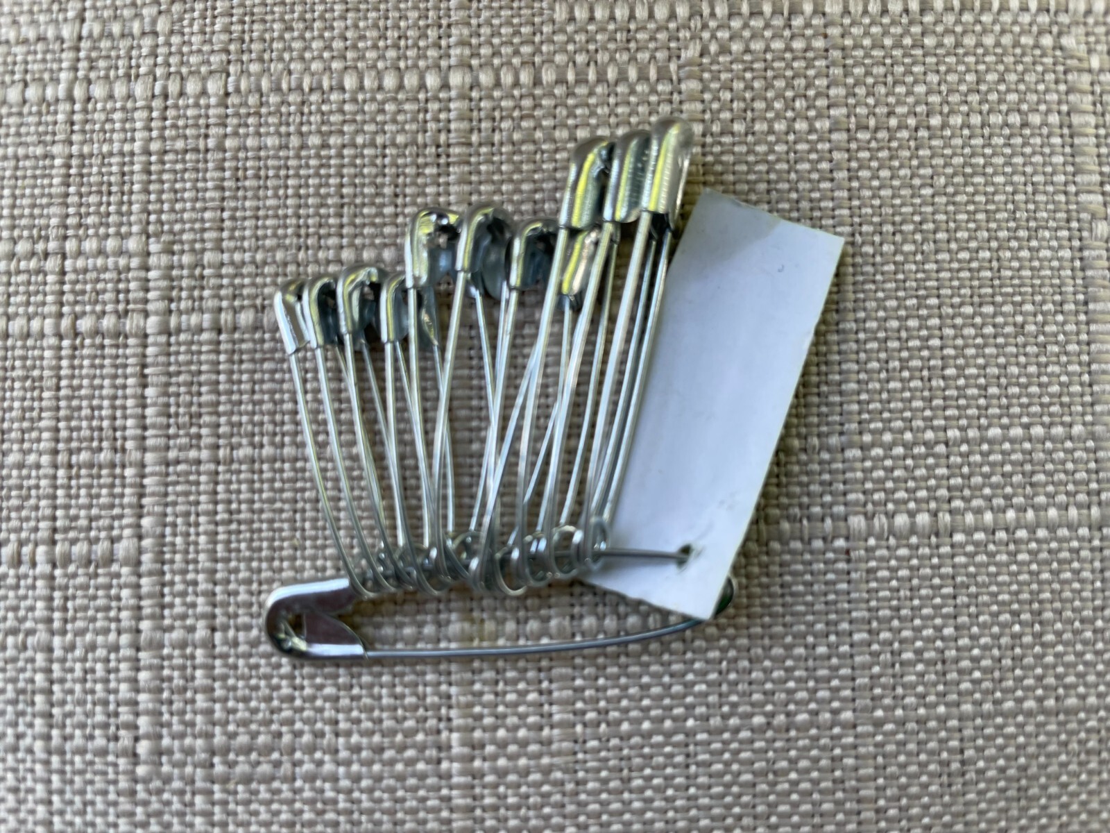 Safet Pins Tailors Pins Silver Tone 3 Sizes Pins Crafts Sticthing Lot ...