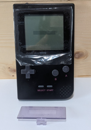 Nintendo Gameboy Pocket Black W/New Glass Lens *Tested* | eBay