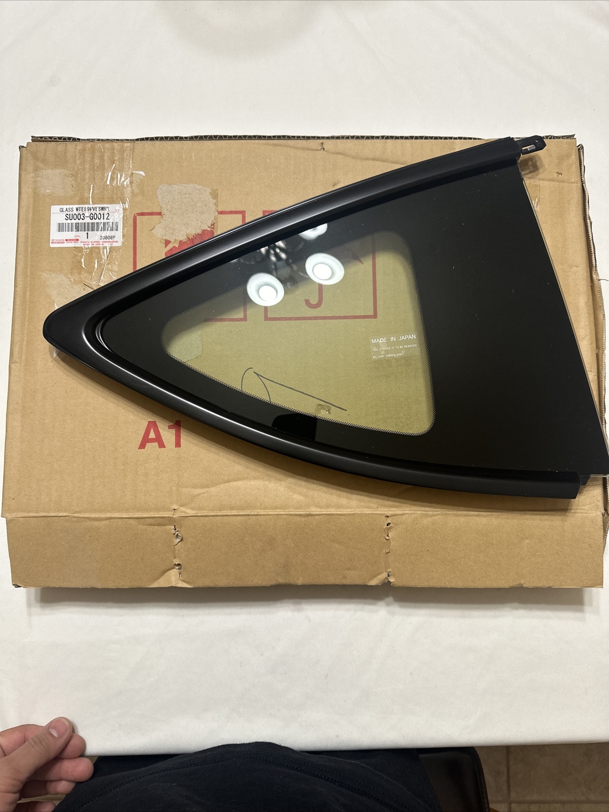 Genuine 17-20 Toyota 86 Right Quarter Glass SU003-G0012 New OEM | eBay