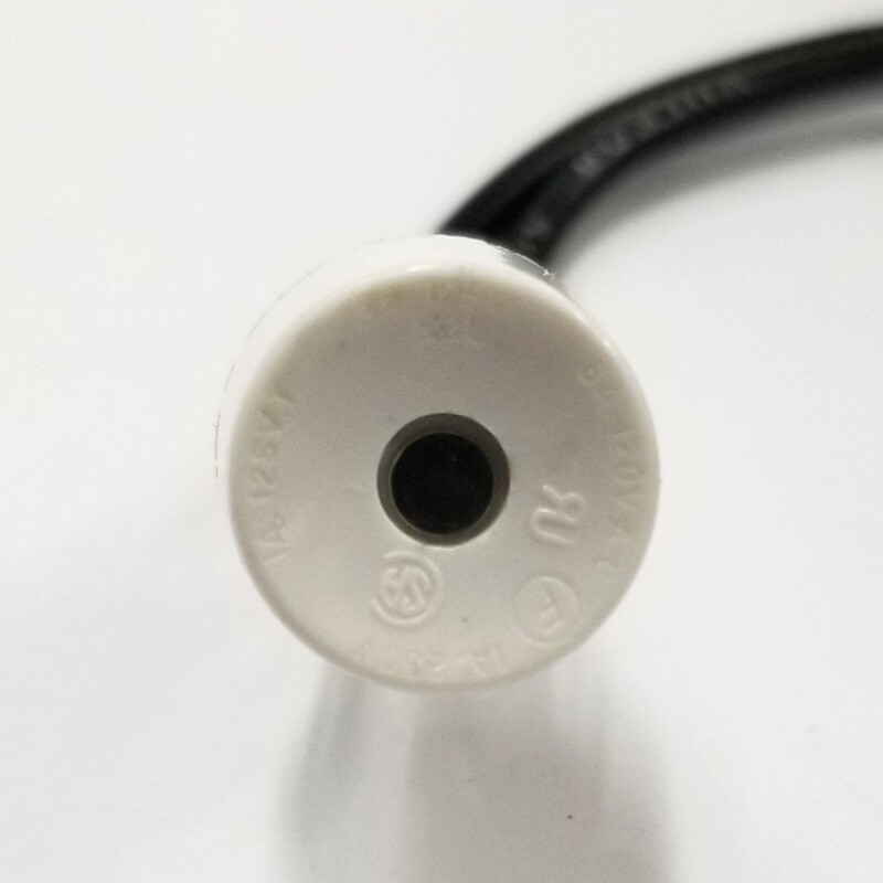 Circle F SPST OFF-ON Repeating Action, White Rotary Canopy Switch 3A ...
