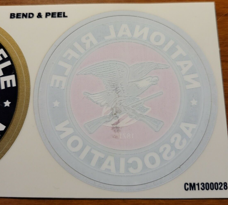 National Rifle Association NRA Round 3in x 3in Sticker | eBay
