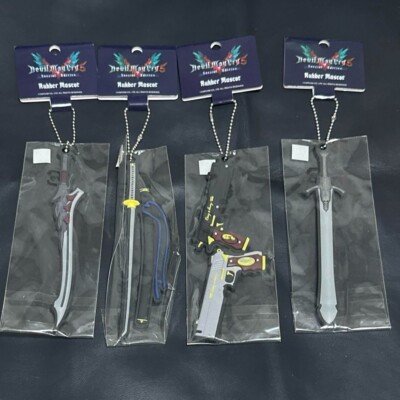 Devil May Cry rubber mascot all kinds set Capcom chain rebellion red ...
