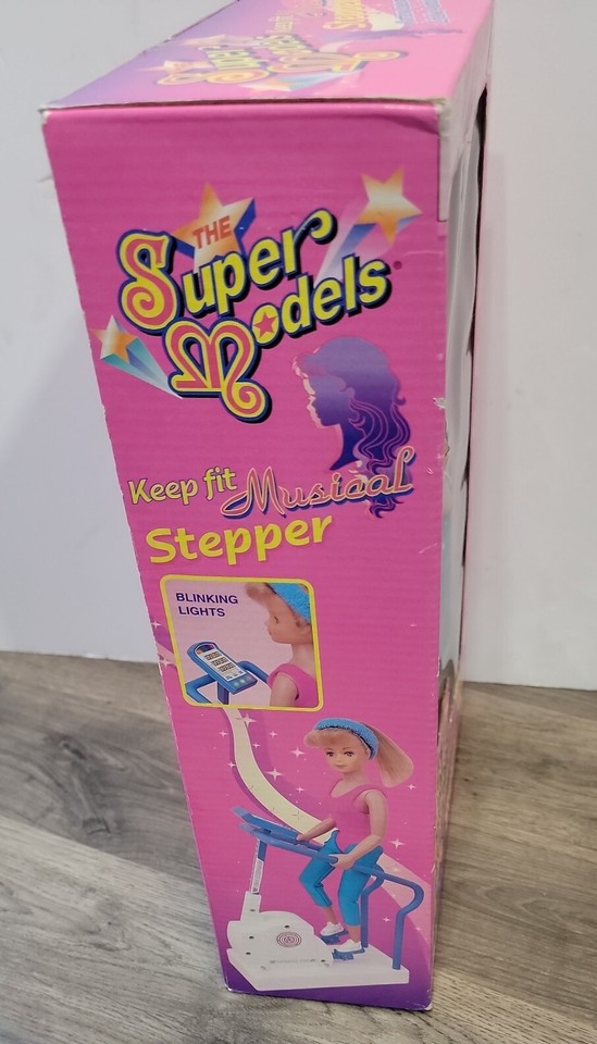 Toy Concepts Super Models Keep Fit Musical Stepper. Rare 90s Toy | eBay