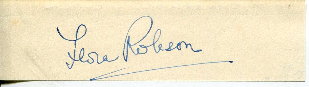 Flora Robson Autograph Actress Romeo & Juliet & David Copperfield ...