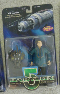 Babylon 5 Vir Cotto Action Figure Blue Uniform Series 2 1997 Sci-Fi | eBay