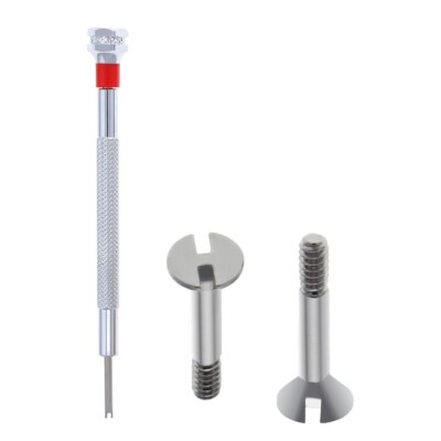 2 "H" SCREW FOR 44-45MM HUBLOT BIG BANG WATCH FOR BEZEL + SCREWDRIVER ...