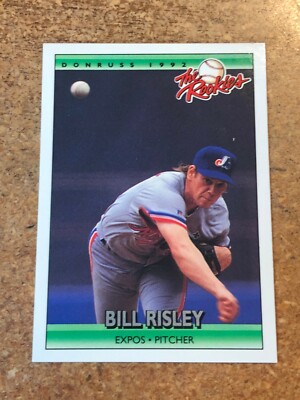1992 Donruss Baseball The Rookies # 103 Bill Risley RC | eBay
