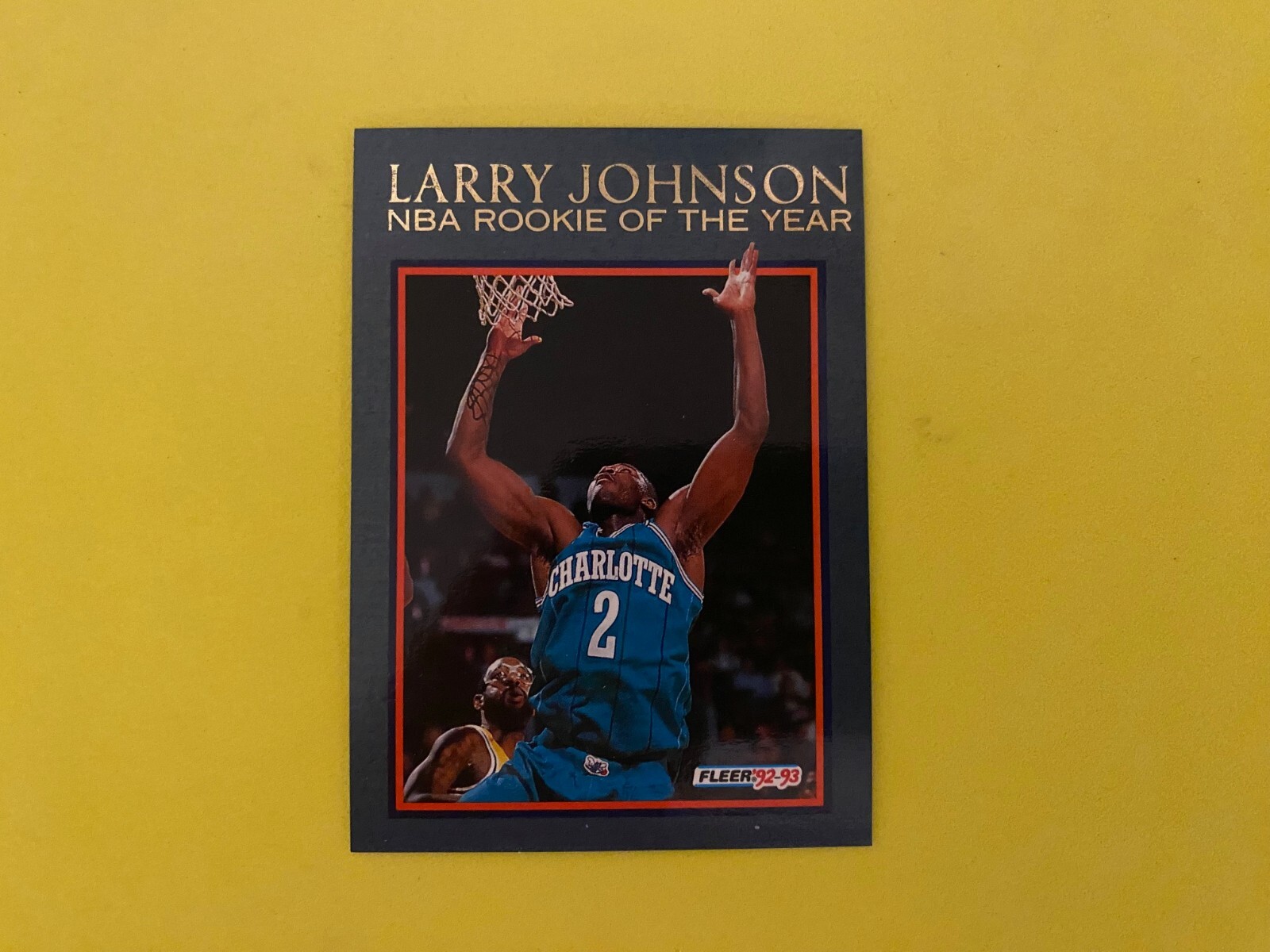 1992-93 Fleer Larry Johnson - NBA Rookie of the Year - #13 | eBay