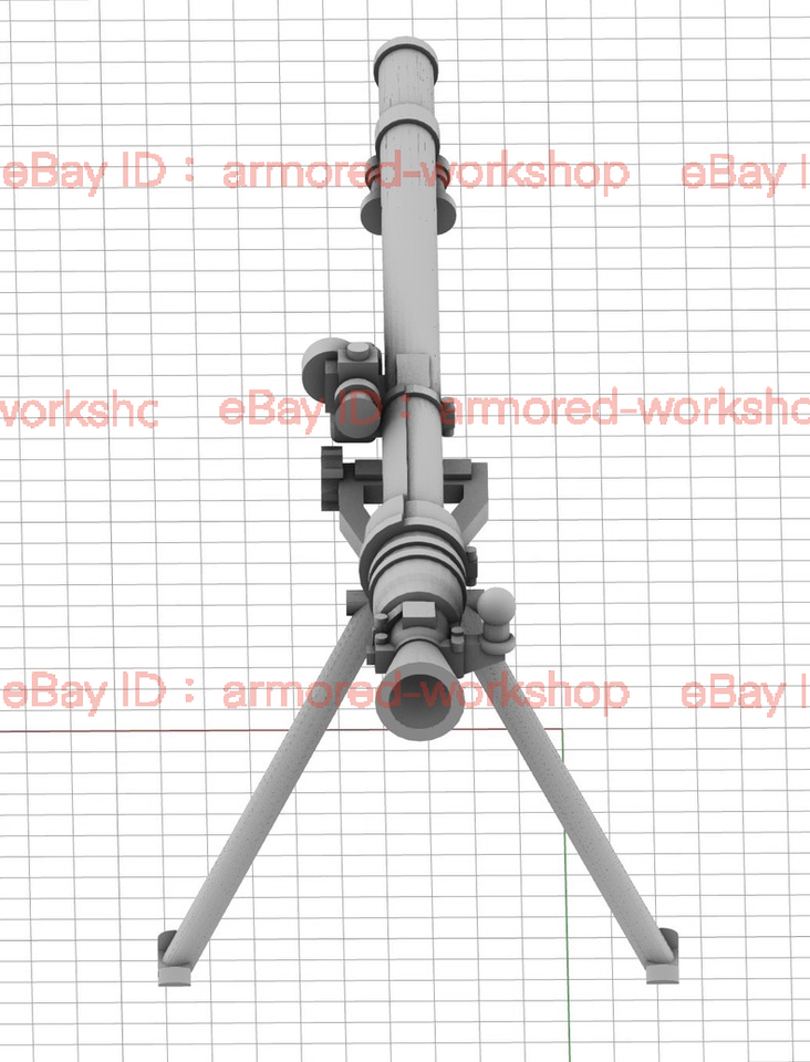 3D Printed 1/72 Soviet SPG-9 73mm rocket launcher Unpainted | eBay