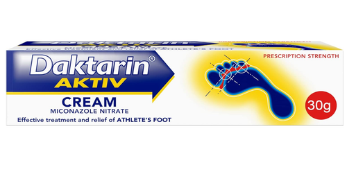 Daktarin Aktiv Cream 30g | For Athletes Foot & Fungal Infection (Pack ...