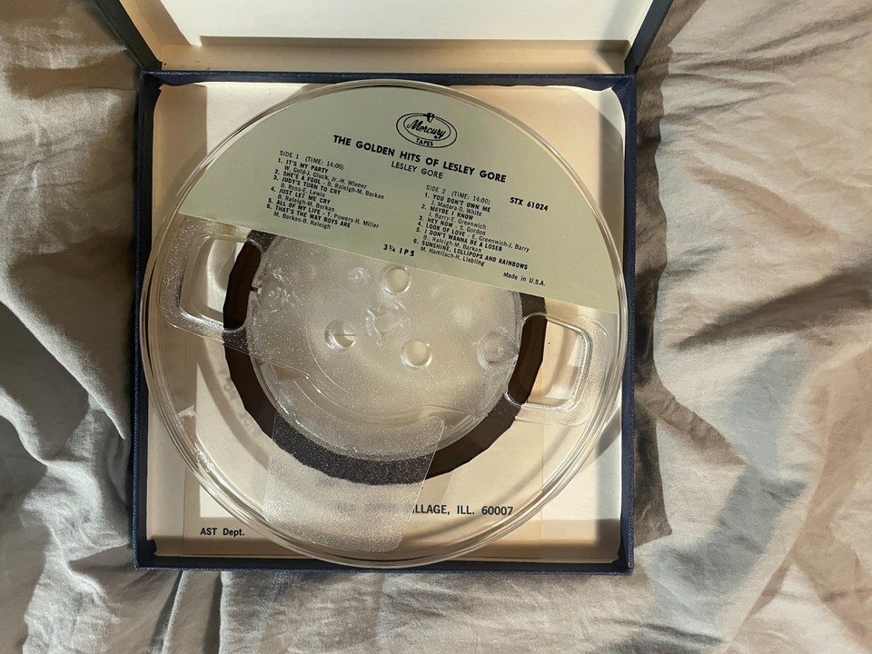 Lesley Gore The Golden Hits Reel To Reel Tape 4 Track IPS Mercury | eBay