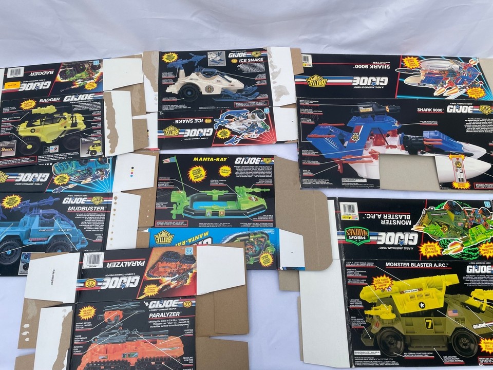 GI JOE LOT BOX ONLY - TWENTY EMPTY BOXES - 1987-1994 | eBay