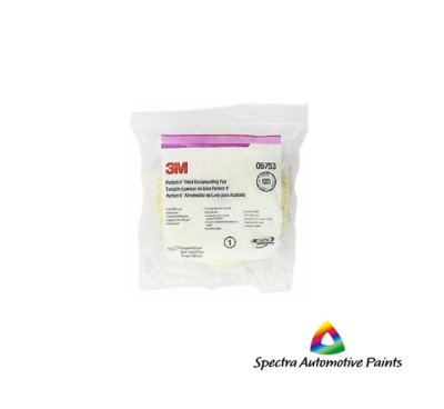 3M 05753 Double Sided Lambswool Compounding Pad, Quick Connect 9" | eBay