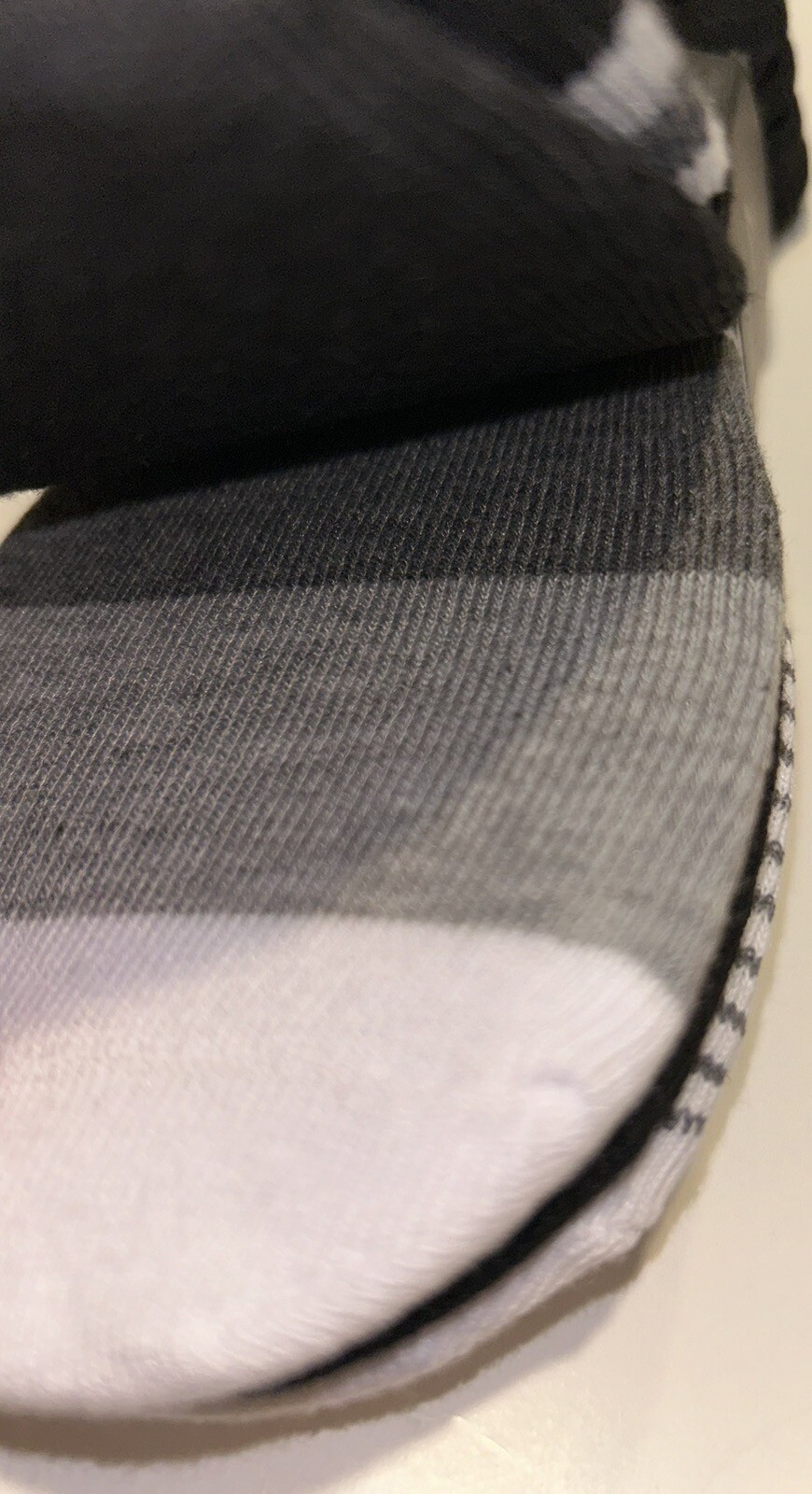 Quicksilver No Show Socks 5 Pair Men's 6-12 Black White Gray Mixed Surf ...