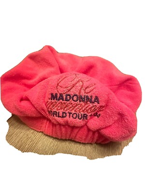 MADONNA RE-INVENTION TOUR PINK CAP 2004 Official Merch Hat RARE | eBay