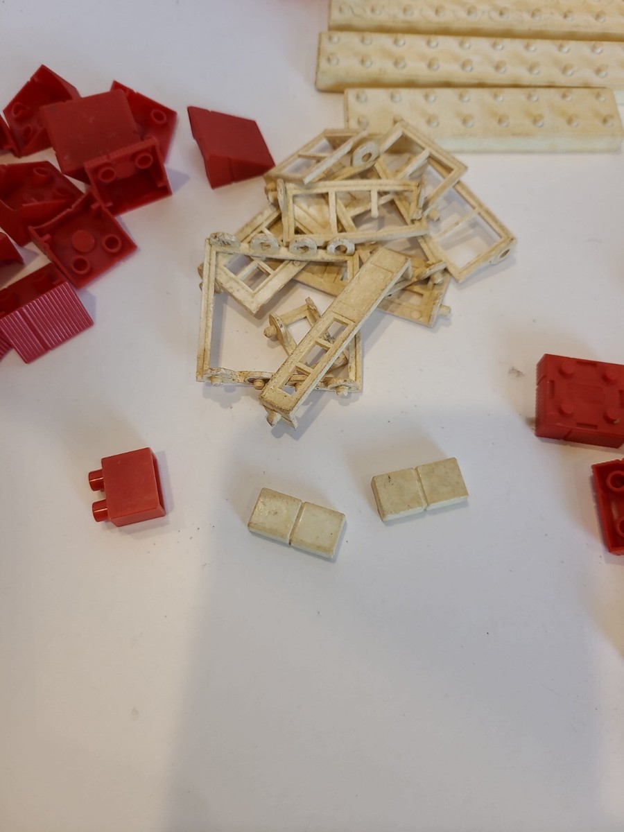 Plastic Blocks From 1950 1950's Lucite Bag