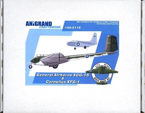 Anigrand Models 1/72 GENERAL AIRBORNE XCG-16 & CORNELIUS XFG-1 | eBay