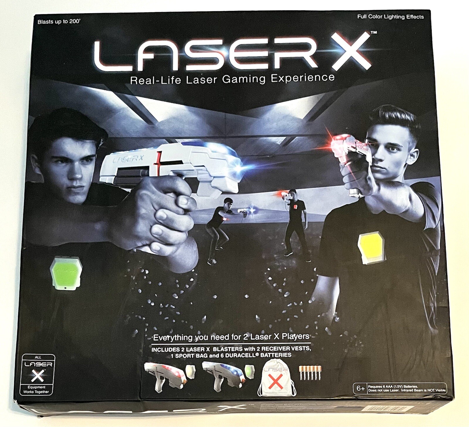 Laser X Gaming Experience 2 Player Set Include 2 Blasters and 2 ...